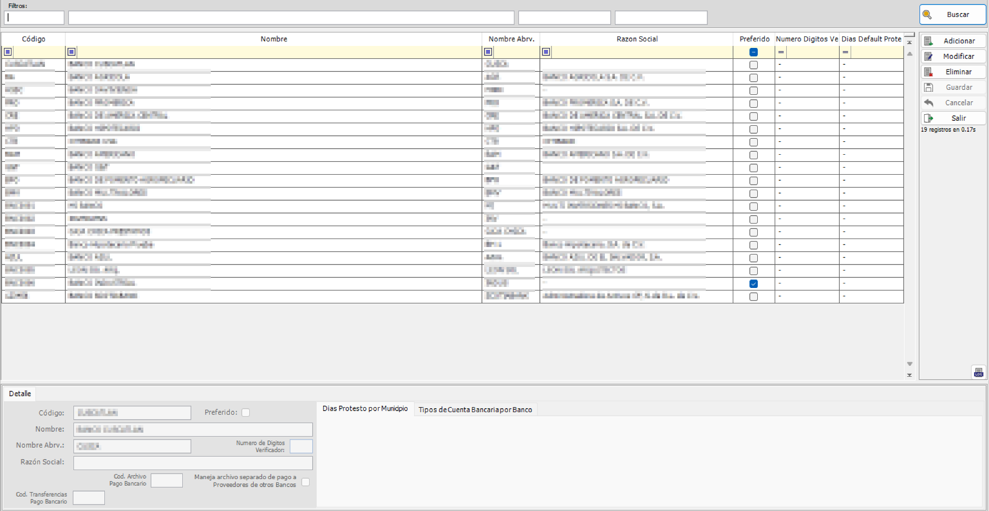 Bancos - Brilo ERP Docs